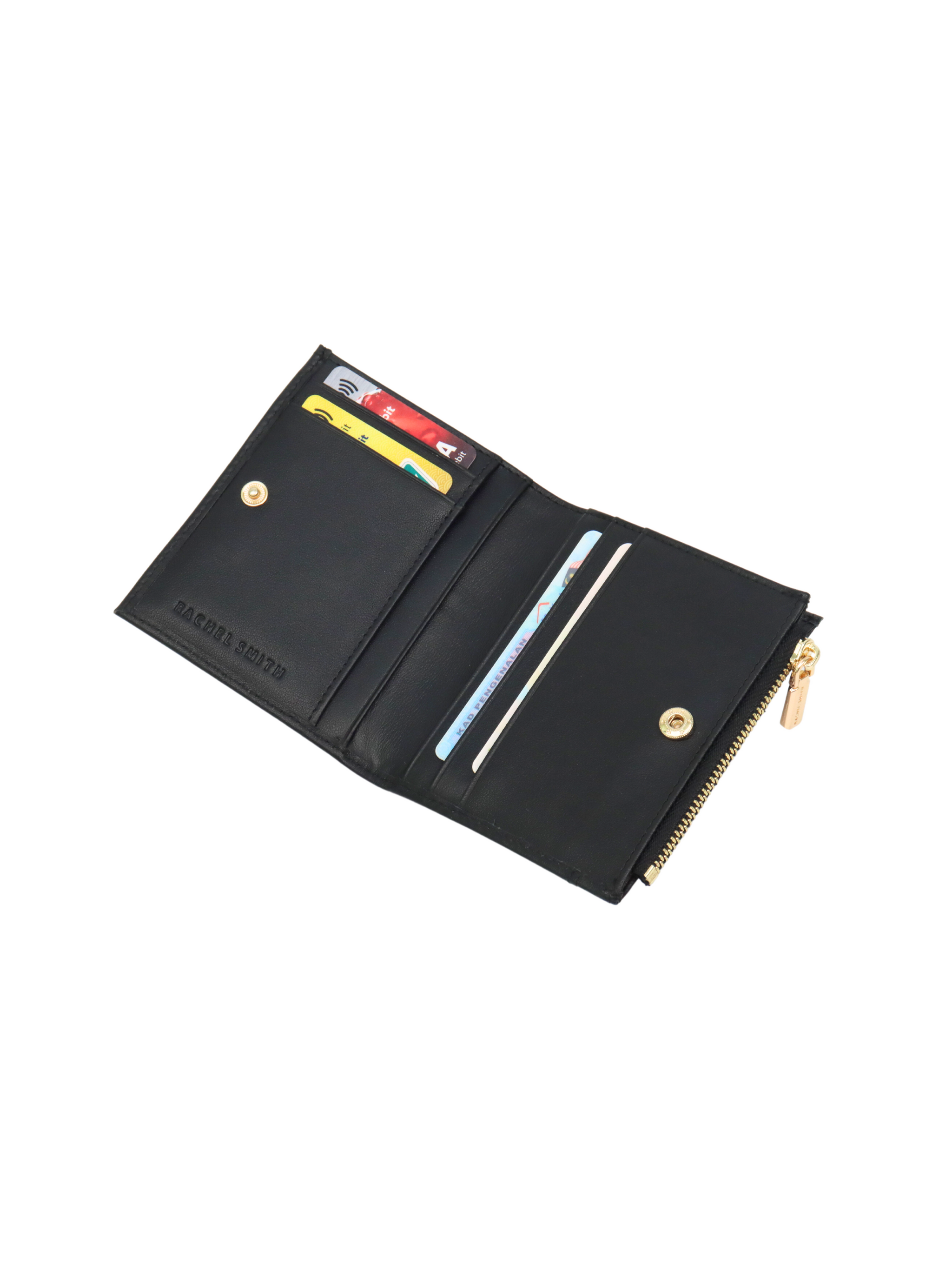 Lynn Leather Short Wallet – Rachel Smith Designer Sdn Bhd