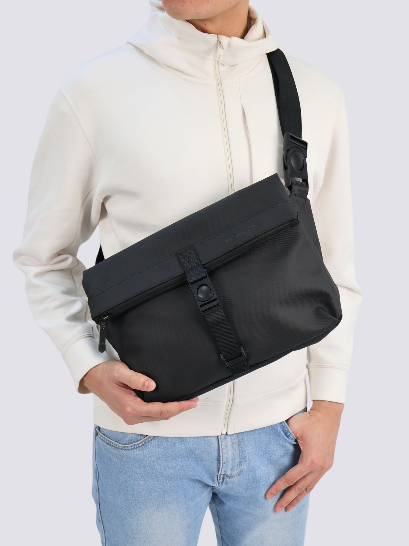 Bruno Crossbody Messenger Bag – Rachel Smith Designer Sdn Bhd