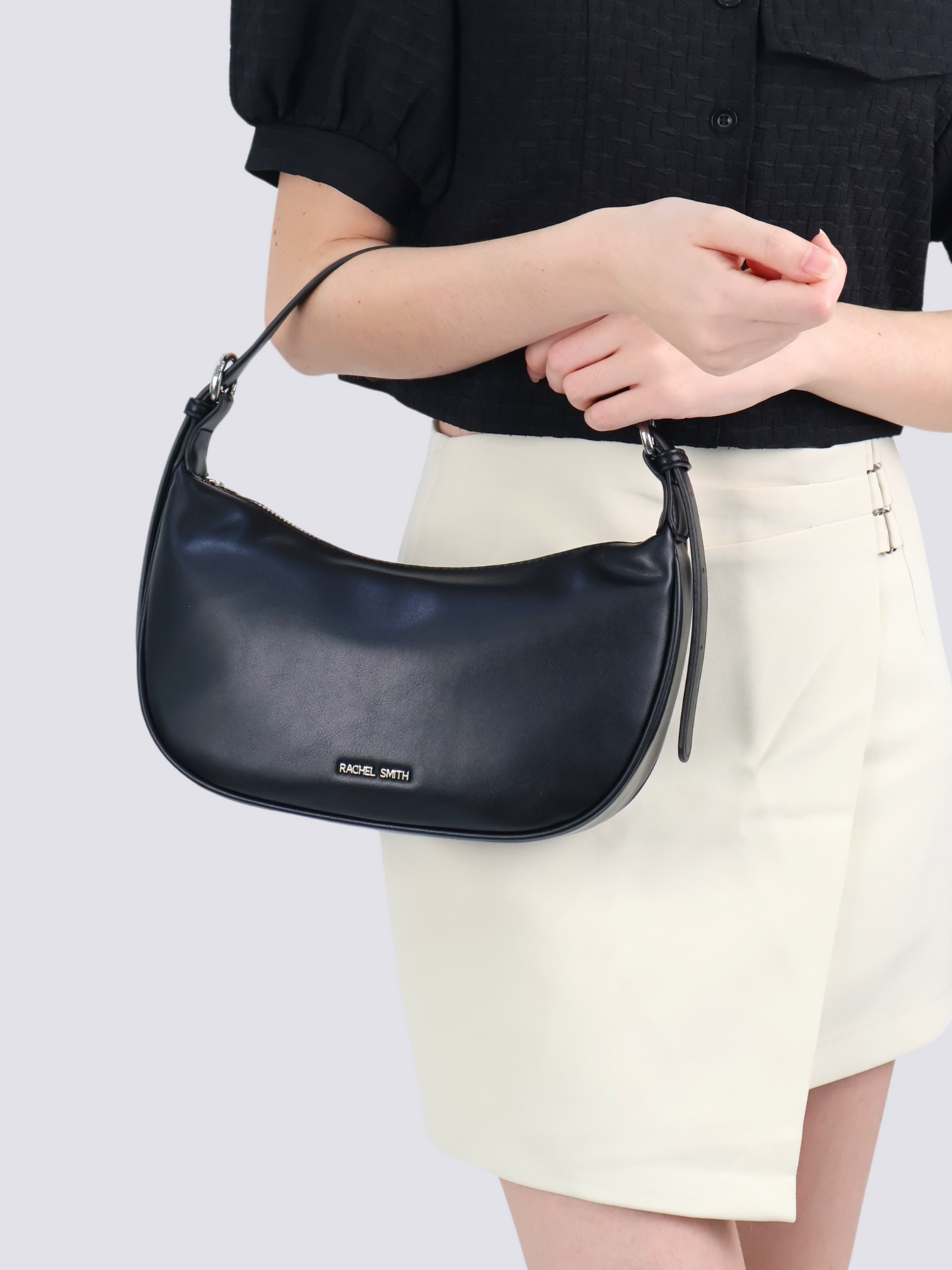 Gladys Half-Moon Bag – Rachel Smith Designer Sdn Bhd