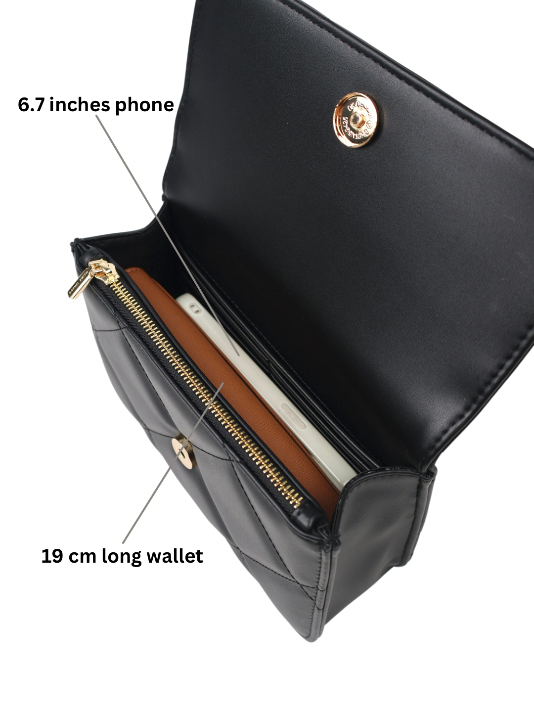 Evon Quilted Crossbody Sling Bag – Rachel Smith Designer Sdn Bhd