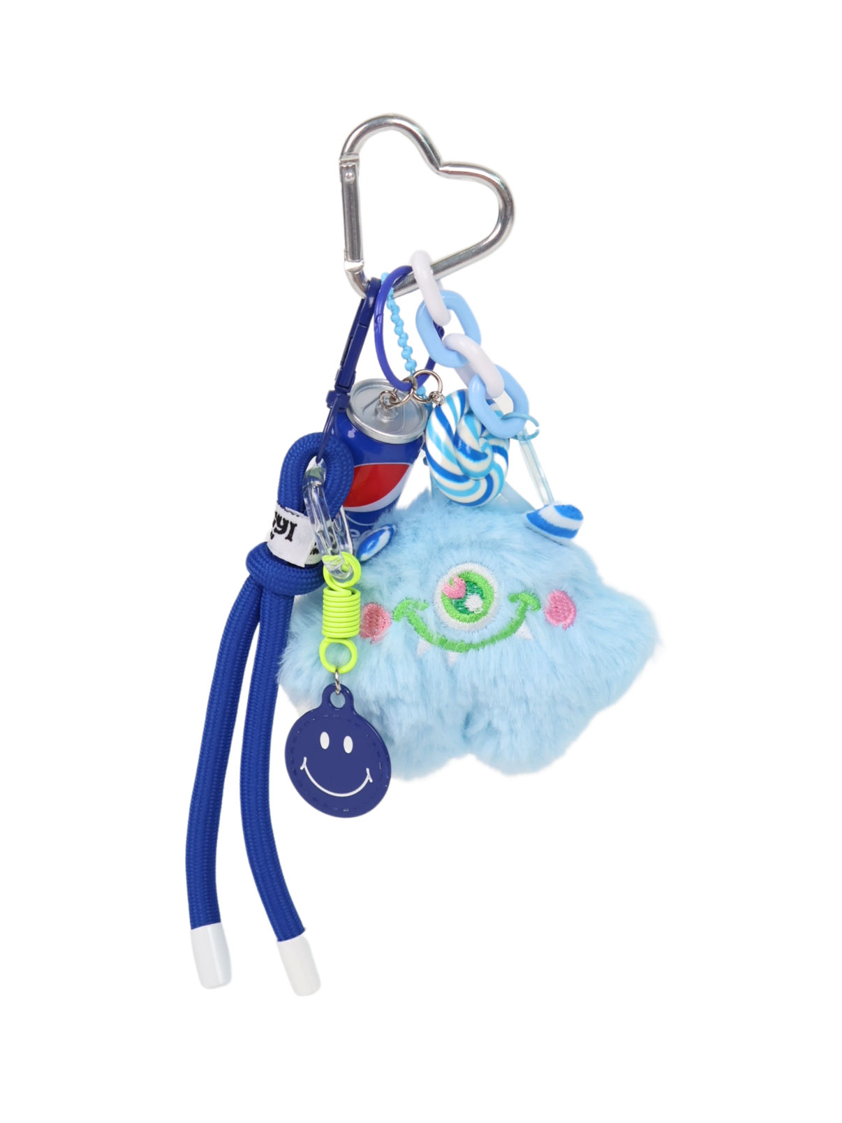 RS Blue Monster Bag Charm – Rachel Smith Designer Sdn Bhd