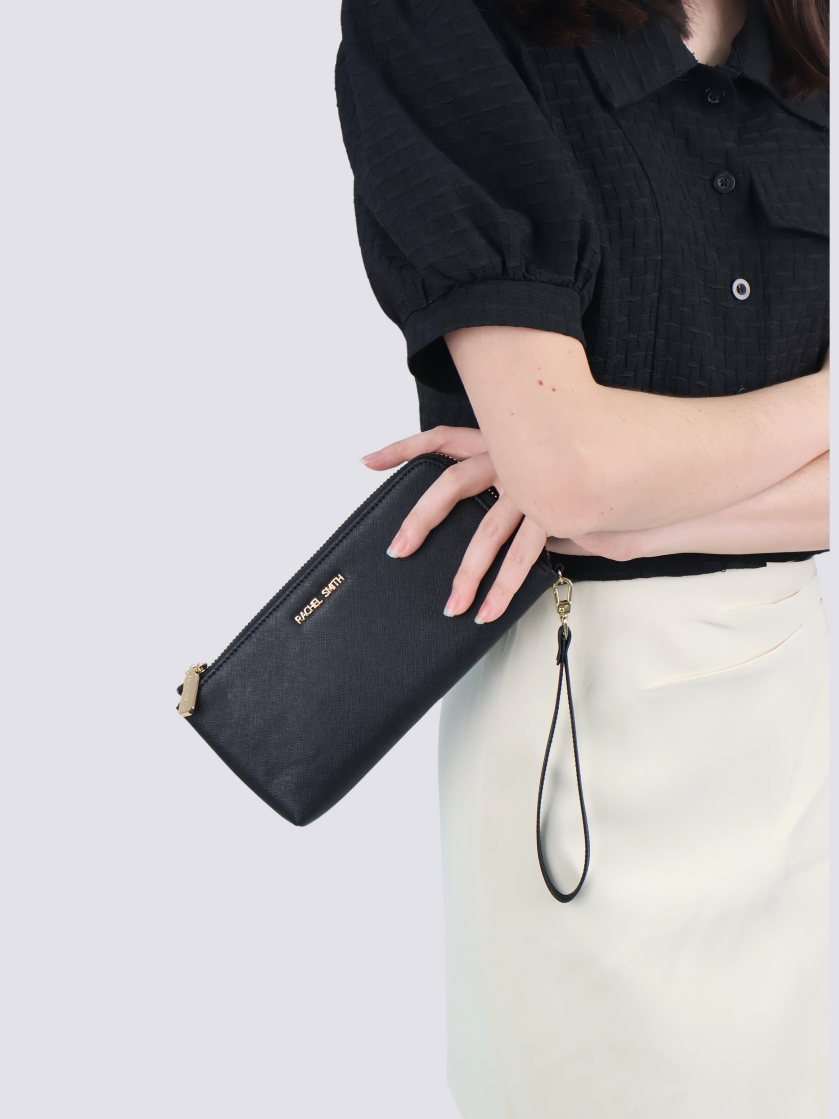 Megan Wristlet Long Wallet – Rachel Smith Designer Sdn Bhd