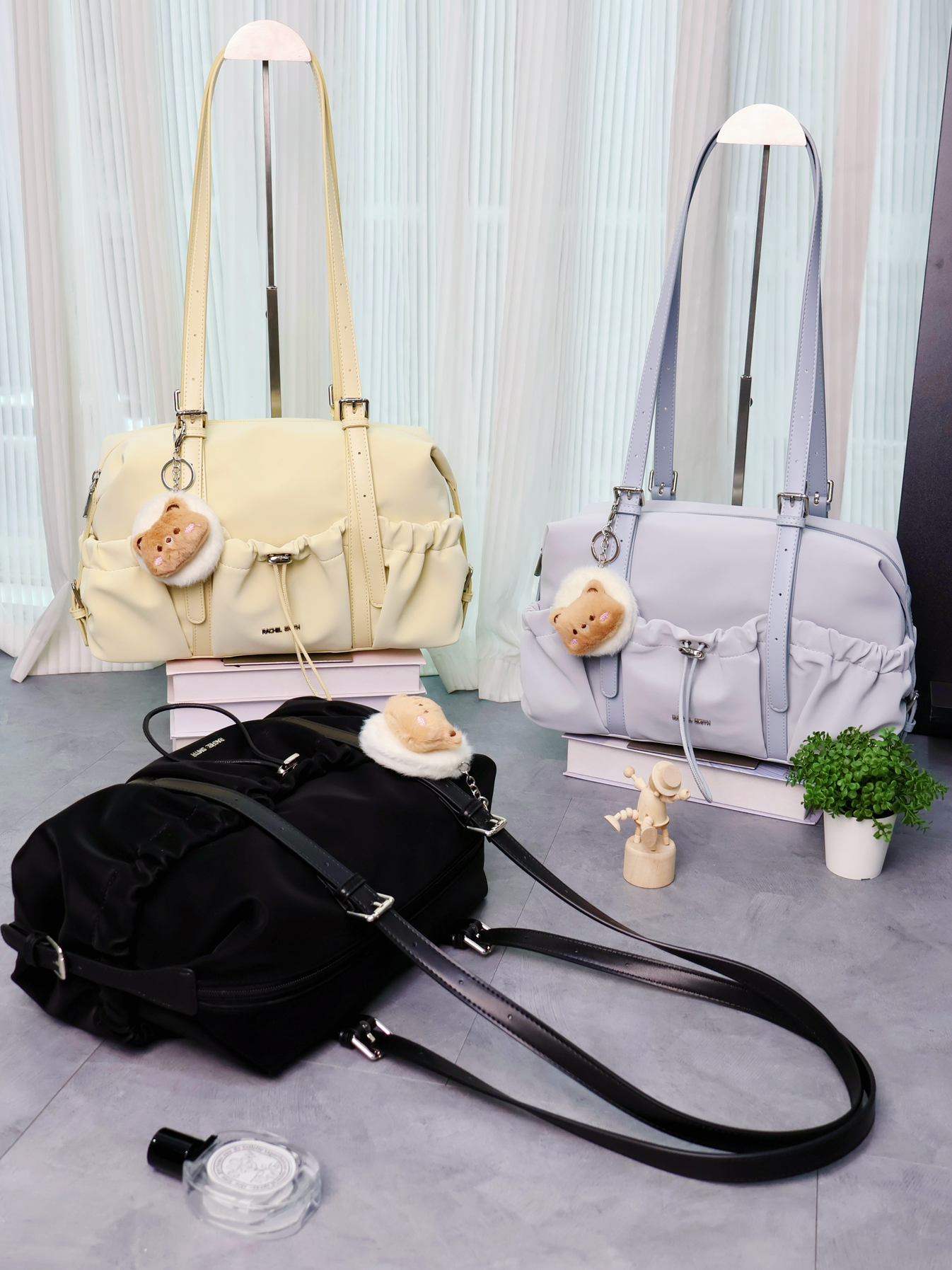 Bowie Drawstring Bowling Bag – Rachel Smith Designer Sdn Bhd