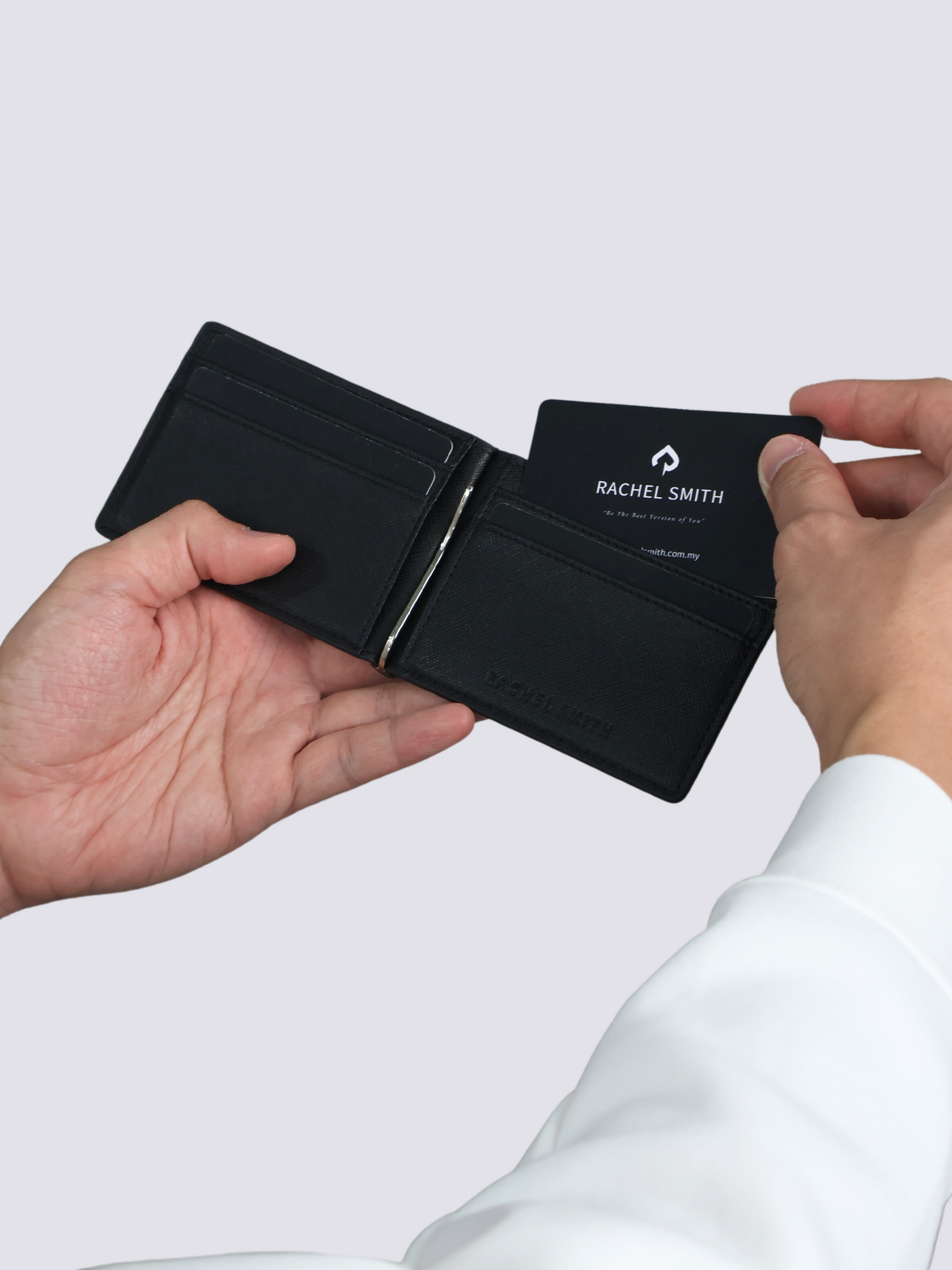 Lucas Money Clip Wallet – Rachel Smith Designer Sdn Bhd