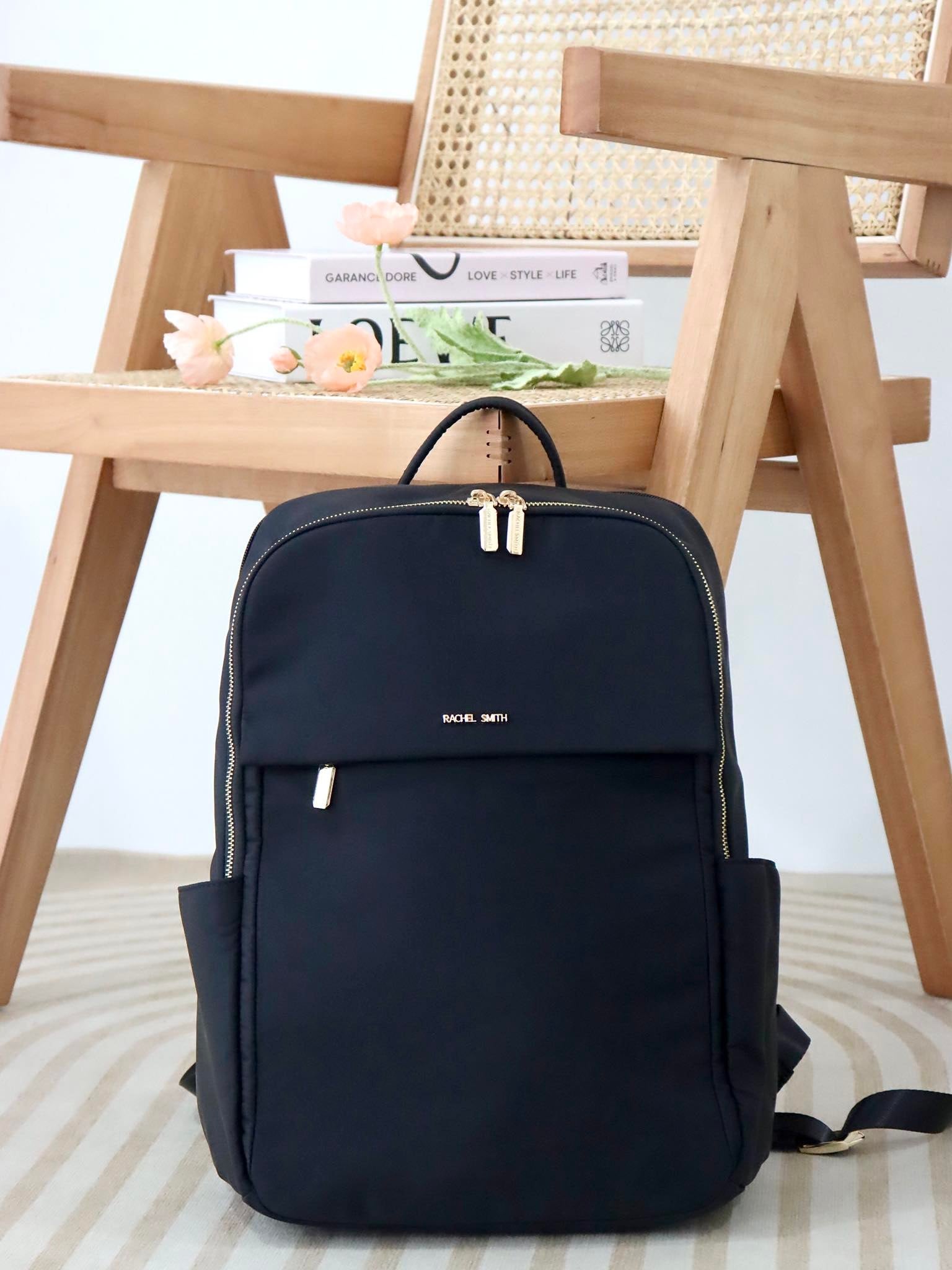 Zoe Large Nylon Backpack – Rachel Smith Official