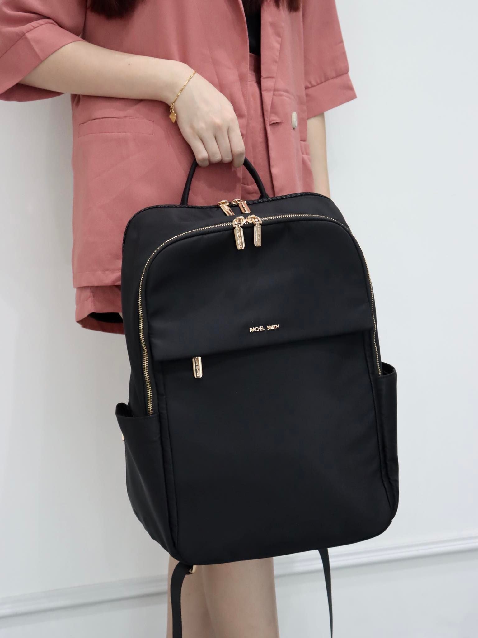 Zoe Large Nylon Backpack – Rachel Smith Official