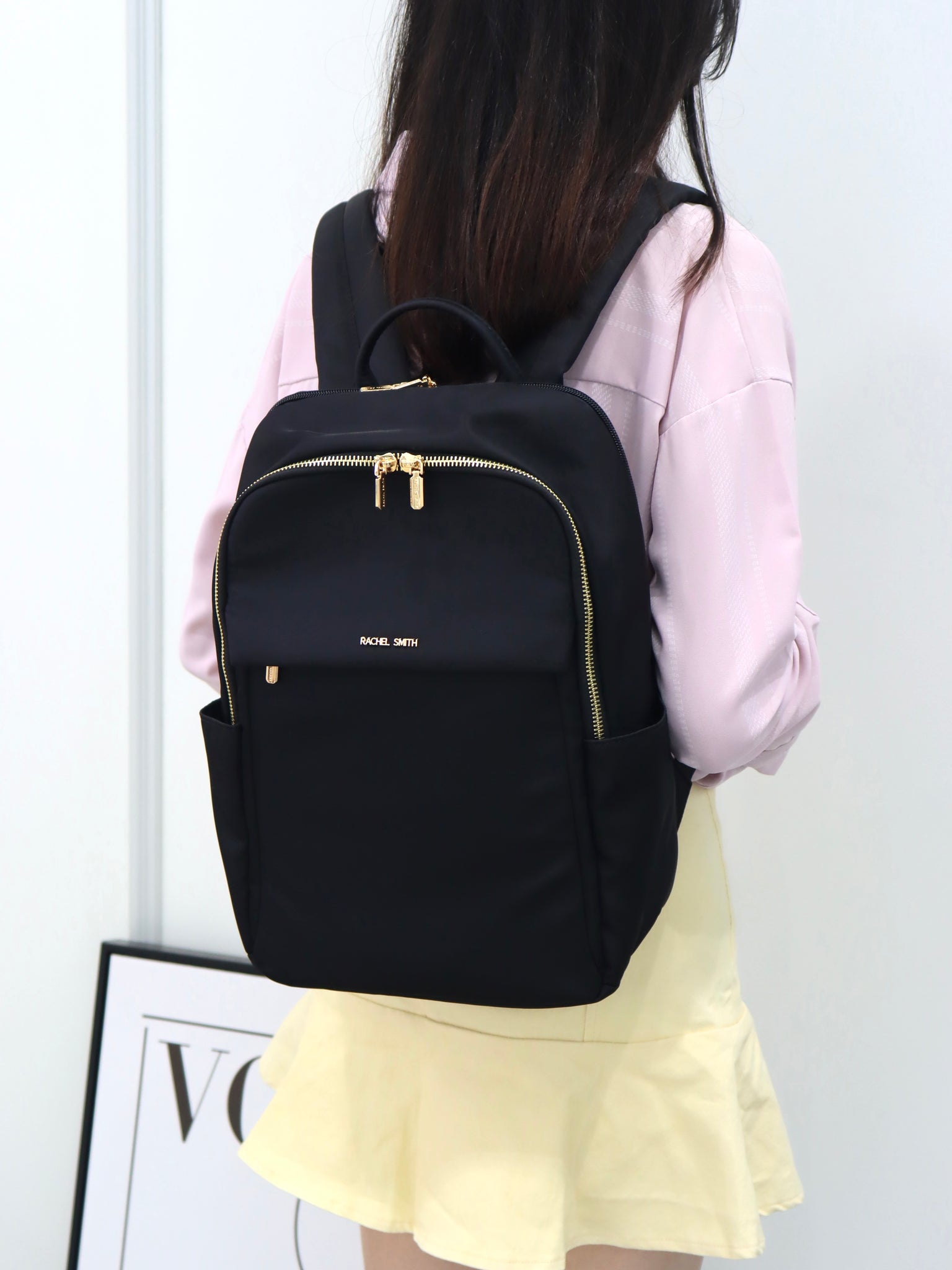 Ivy Medium Nylon Backpack – Rachel Smith Official